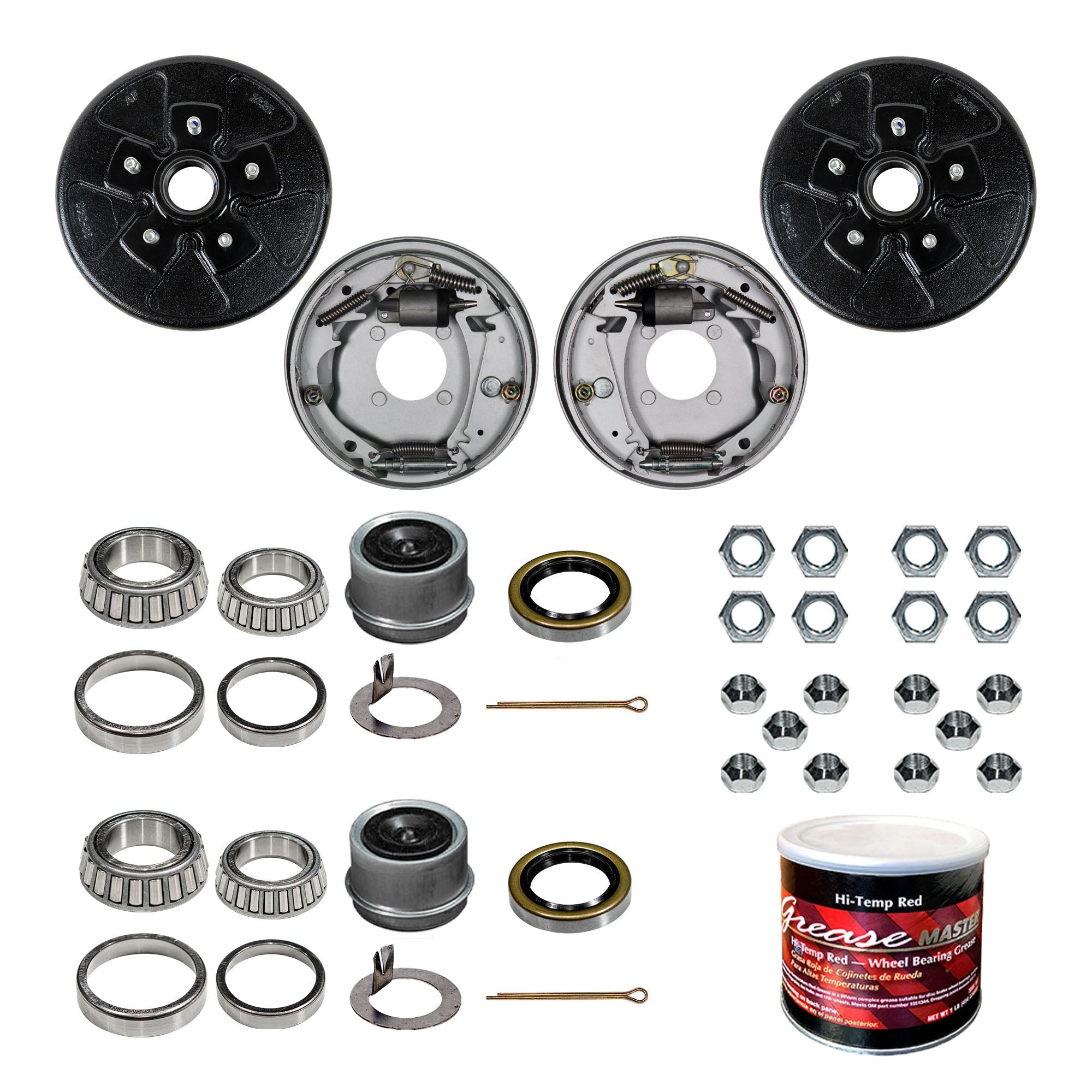 3500 lb Hydraulic Drum Brake Axle Service Kit