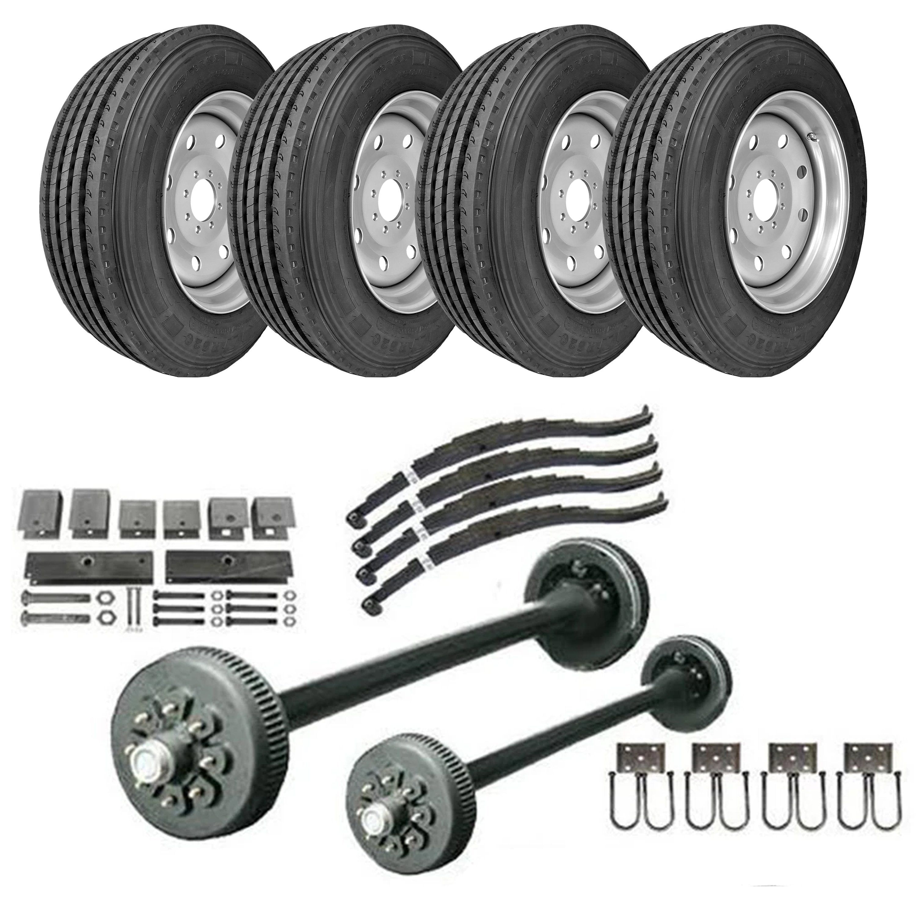 8K Trailer Axle Kits | BOAR TWA Series | Fast Shipping