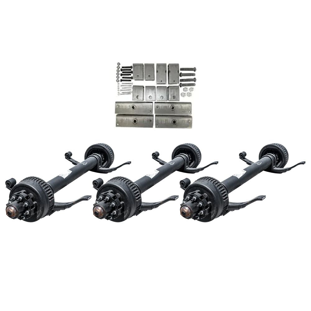 12k lb Dexter Triple TK Axle Kit | Trailer Parts Outlet